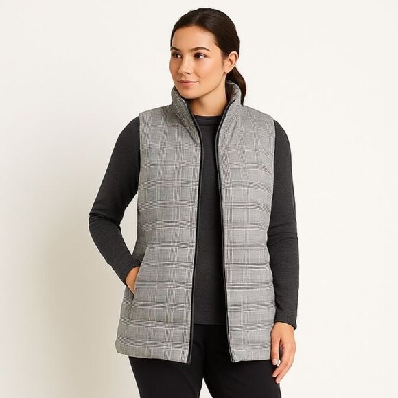 J. Jill | Jackets & Coats | J Jill Womens Down Puffer Vest Black ...